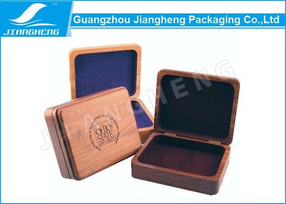 Caja de regalo de madera de lujo de madera del reloj de las cajas de regalo del color de Brown con la ventana clara