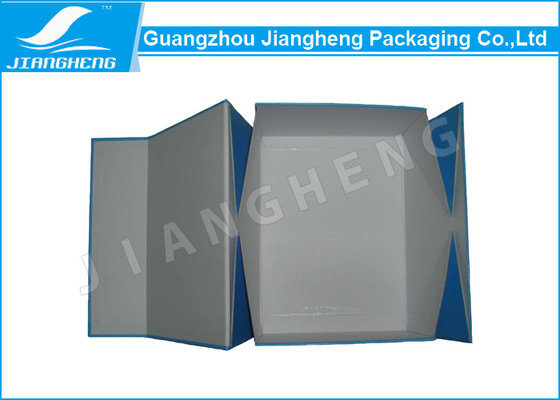 Cajas de empaquetado de lujo de papel plegables de la botella de vino para un color modificado para requisitos particulares botella