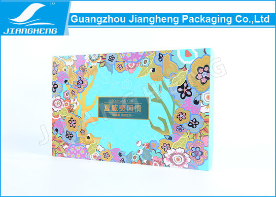 Cartulina rígida CMYK que imprime la caja de regalo rectangular para el empaquetado/almacenamiento del té