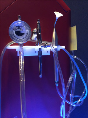 Salon Oxygen Beauty Machine Adjustable Jet Frequency For Acne Removal
