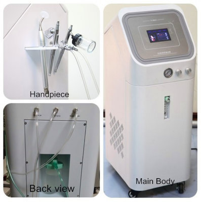 Facial Steamers Water Oxygen Jet Peel Machine , Oxygen Infusion Machine High Purity