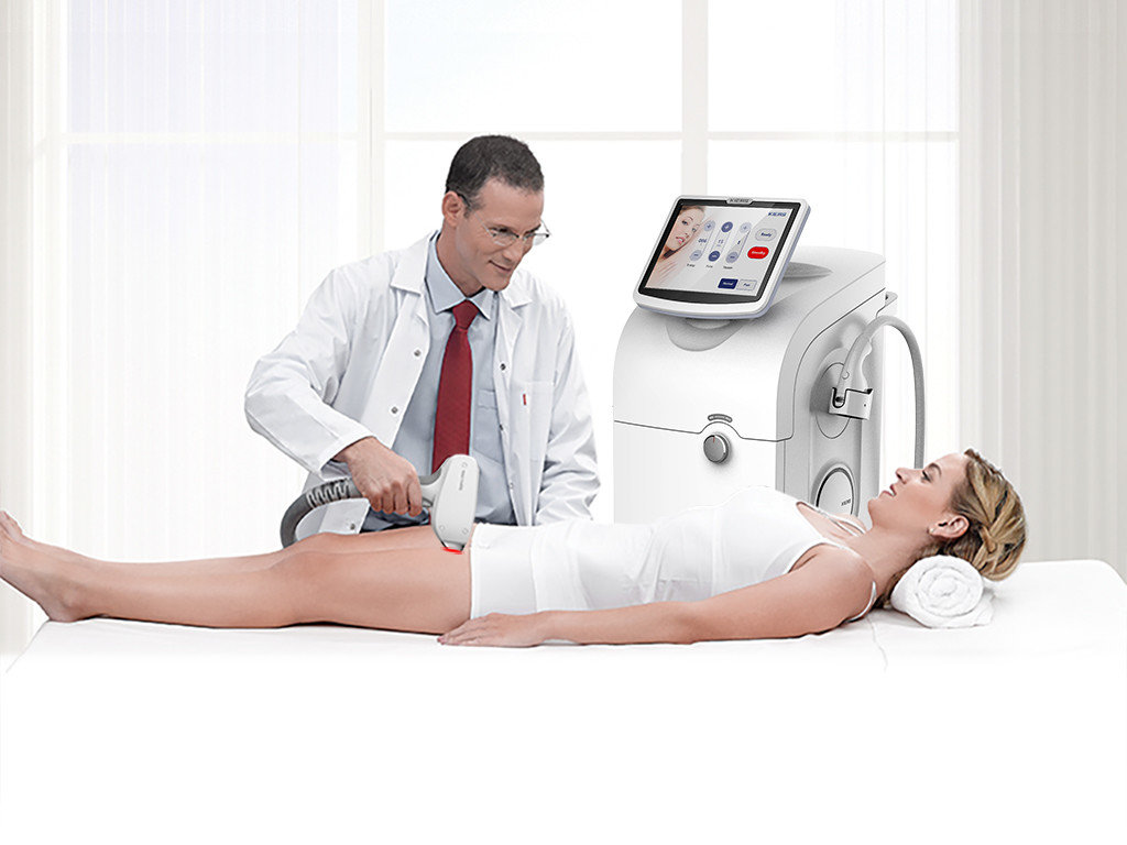 Lightsheer Technology 808nm Laser Hair Removal Machine Big Spot Size