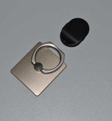 Colorful 360 Degree Metal Rotating Cell Phone ring Holder , mobile phone ring stand