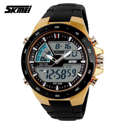Multifunction Sport Watch Branded Logo Colorful Strap Unisex Watch