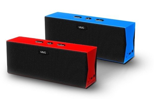 Stereo Bluetooth Speaker with Microphone and NFC Function, High Volume Music Sized 165 x 55 x 62mm