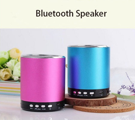ODM / OEM small portable bluetooth speaker Built - in Microphone for HTC Samsung LG