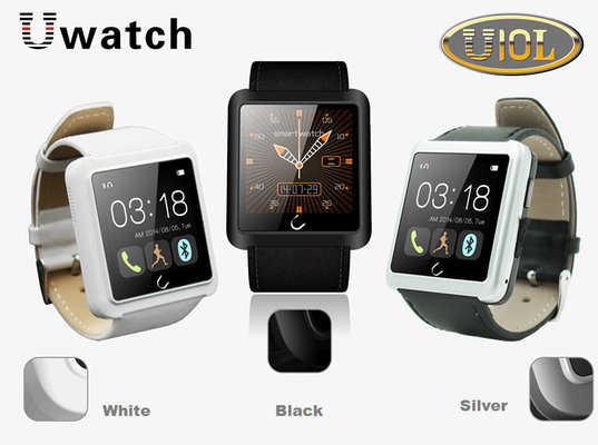 Anti - lost U8 bluetooth smart wrist watch smartphone , android smart watches with camera