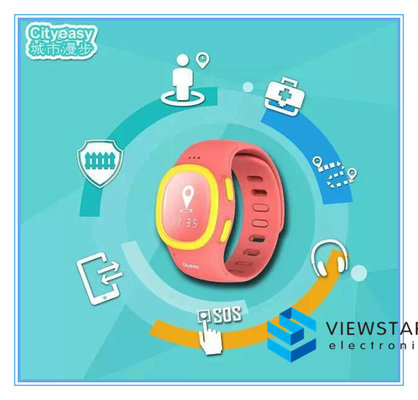 Children Bluetooth Smart Watches With GBS LBS Tracking Function Phone Watch GSM Supported