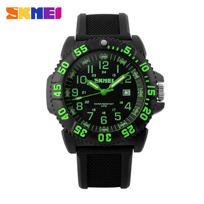 Unisex Colorful Analog Quartz Watches PU Band Noctilucent 50m Waterproof