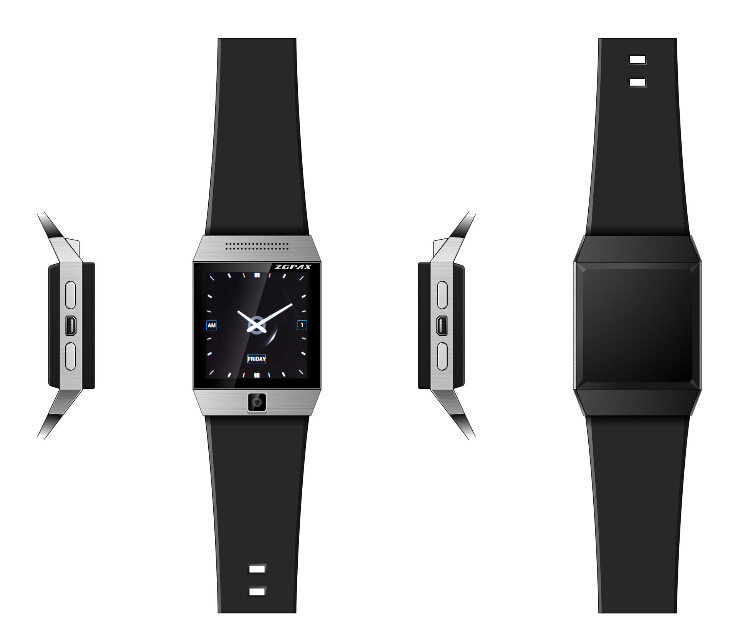 Android Smart  Watch Phone ---E5, with Android 4.0 OS Build in Bluetooth and GPS