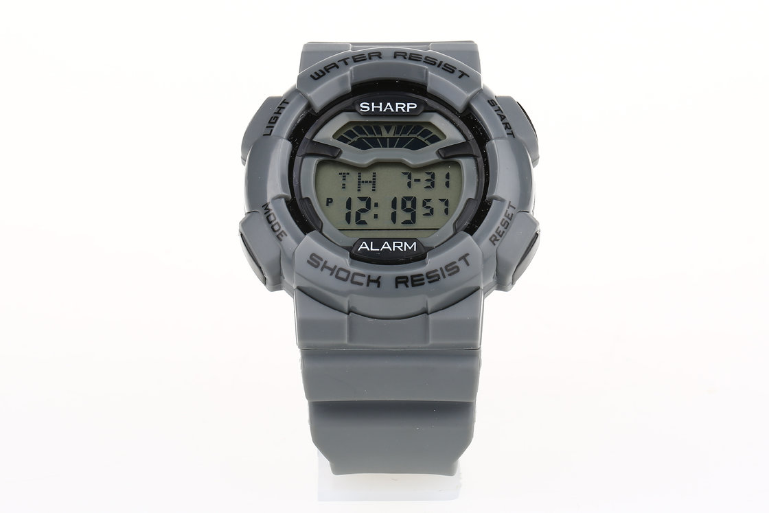 Male Sports Leisure 12 / 24 hr Analog Digital Watches With Multi Display