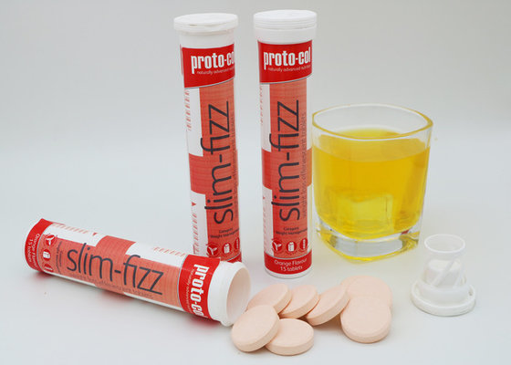 Reduce fat beauty slim Fizz Tablet  glucomannan Powder Orange Flavour