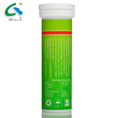 Health Supplement Slim Fizz Tablets / Apple Vinegar Fizzy Tablets OEM Service