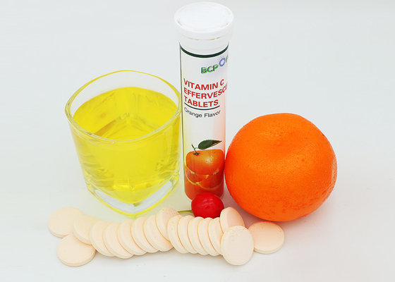 Professional Vitamin C Effervescent Tablets For Skin / Skin Whitening