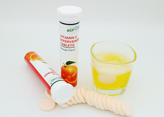 Health Supplements Natural Vitamin C Tablets / Multivitamin Effervescent Tablets
