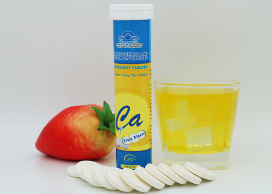 Health Supplements Private Label Effervescent Tablets For Improved Bone Density