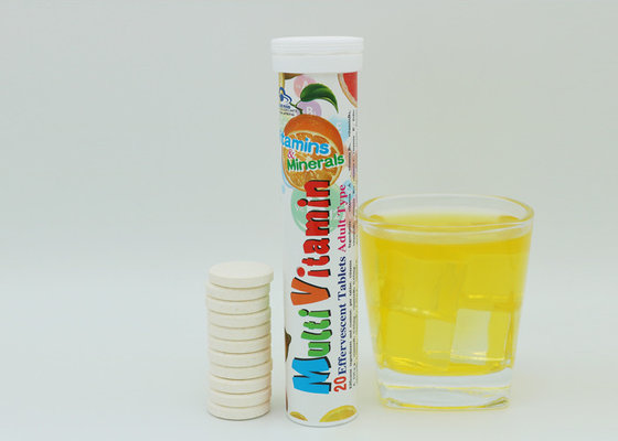 Anti Fatigue Effervescent Vitamin Tablets Fruit Flavor With Free Samples