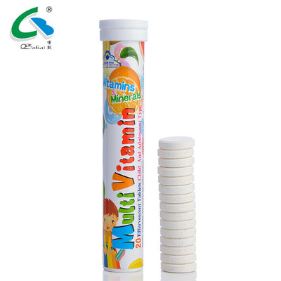 Fast Absorption Effervescent Vitamin Tablets Energy Drink With Fruit Flavour