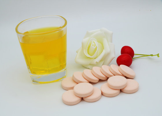 Reduce fat beauty slim Fizz Tablet  glucomannan Powder Orange Flavour