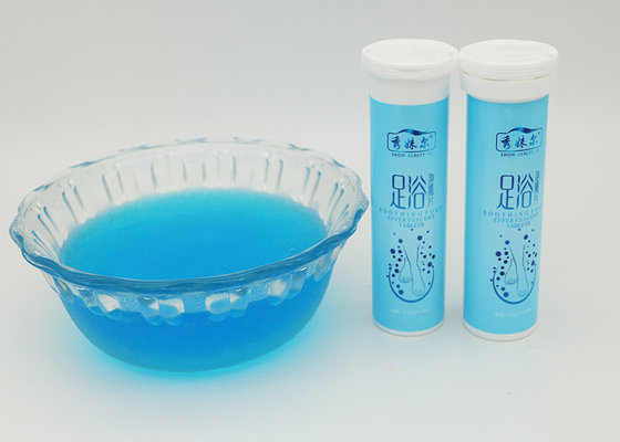 Foot Spa Tablets / Skin Whitening Effervescent Tablets For Foot Washing