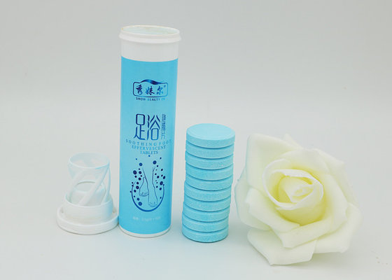 Foot Spa Tablets / Skin Whitening Effervescent Tablets For Foot Washing