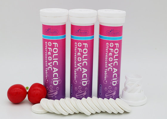 Dietary Supplement Private Label Effervescent Tablets OEM Formulation Available