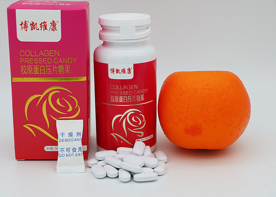 Beauty Product Collagen C Tablets / Pills OEM Available Vitamin C Pills For Skin
