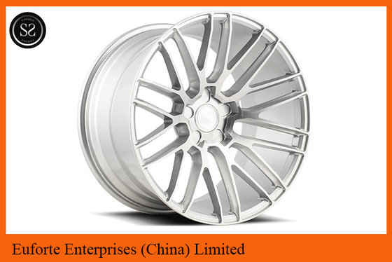 SS Wheels-Silver Gloss Black Machined Face Forged Wheels 8.5 to 12 Inch Width