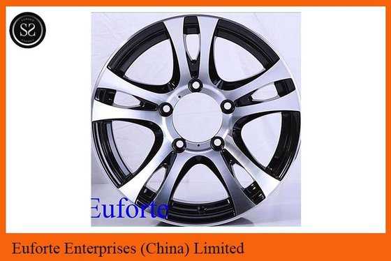 15 x 8 Double Spokes Off Road Black Wheels 16inch Black Suv Rims