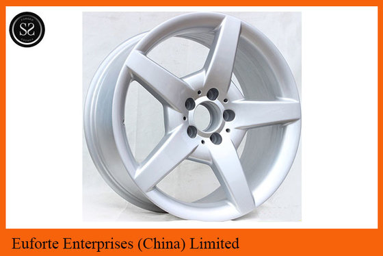 112mm PCD Silver Replica Mercedes Benz Wheel For SLK300L 15'' 16'' 17'' 18''