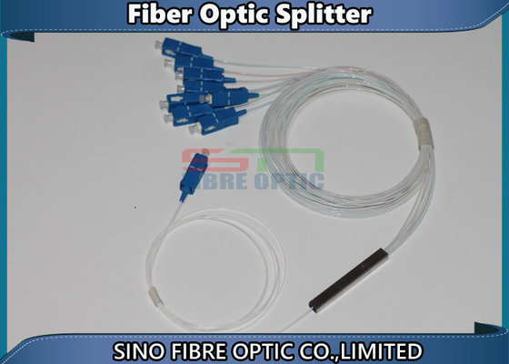 Mini 1.5M SC APC Optical Fiber Splitter PLC Module 1X16 Direct Output Fanout Kit LSZH Jacket