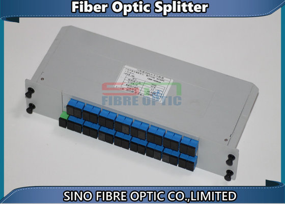 LGX Cassette Fiber Optic Splitter 1x8 SC APC Connector 1260nm - 1650nm Operating Wavelength