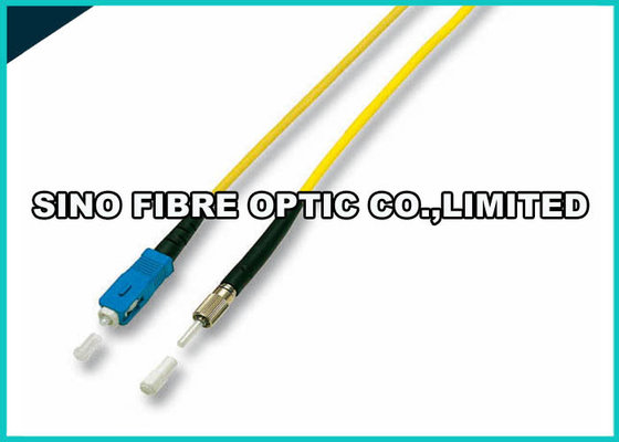 Simplex Single Mode Fiber Patch Cable LC - LC , LSZH Fiber Optic Cable OS2