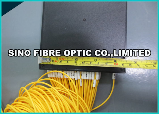 55 dB PLC Optical Splitter 1 x 64 , 1.2 Meter Long Fanout PLC Splitter Module