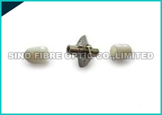 0.2dB Typical Change D4 Fiber Optic Adapter Nickel Plated Brass Housing
