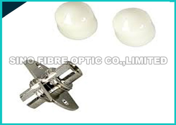 0.2dB Typical Change D4 Fiber Optic Adapter Nickel Plated Brass Housing