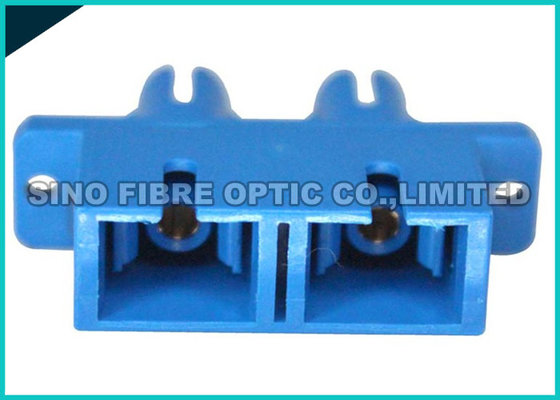 Multimode SC to SC Adapter Hybrid Duplex Fiber Optic Connector Polymer Sleeve,