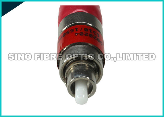 Black Optical Fiber Attenuator 15dB  MU UPC Male to Female Single Mode Fiber Attenuation