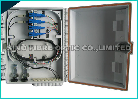 FTTH 16 Drops Fiber Optical Distribution Cabinet Rack Mount PLC Splitter