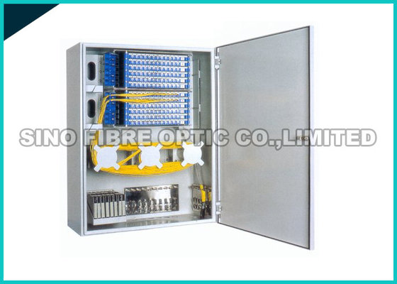 LC Duplex Optical Fiber Distribution Box Metal Drawer Style 420×425×100