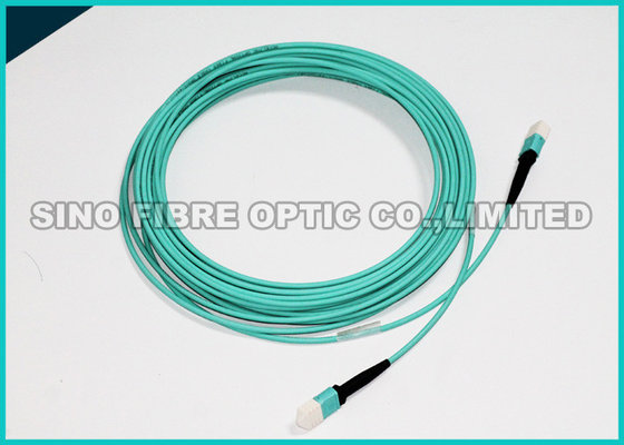 MTP - MTP Fiber Optic Cables PVC Jacket Material PC Flat Connector Polish