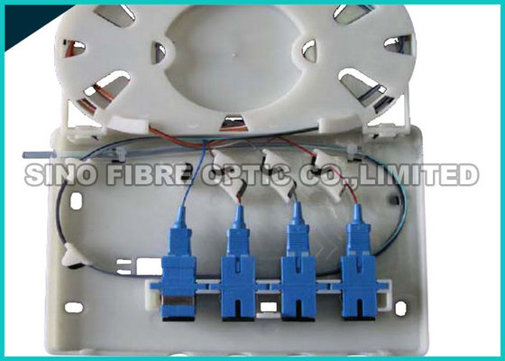 CATV Network Fiber Optic Distribution Panel SC Outdoor Terminal Box 750N Shock Resistance