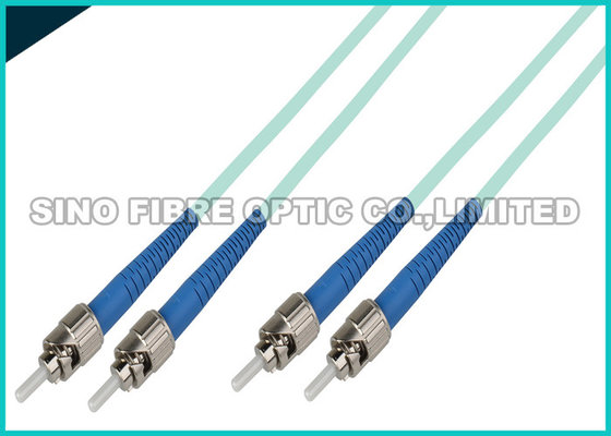 OS2  LC APC Fiber Optic Patch Cables Duplex Yellow OFNR Jacket Fibre Patch Leads