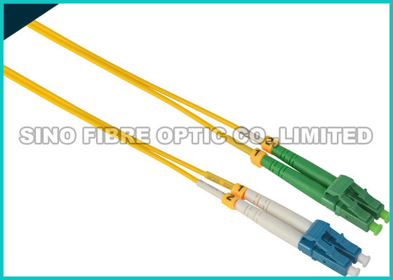 Simplex ST To LC Fiber Patch Cable Singlemode 900 Micron Tight Buffered