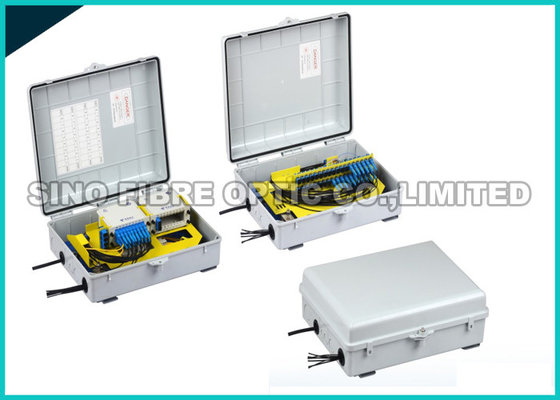 Plug - in Fiber Optic 4 Cores Termination Wall Box SC Simplex Adapter