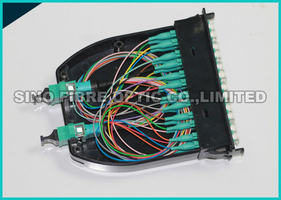 High Density MTP  - LC Fiber Optic Cassette Multimode 12 Array OM3 - 300 Assembly