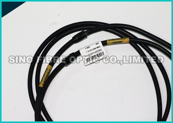 Waterproof Fiber Optic Assembly 5.0mm ODC Plug Cable 2 Cores Brass Housing