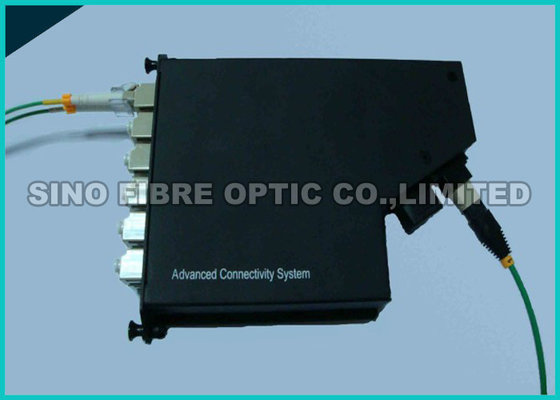 40 Gig Angled Patch Panel 12 Port , LGX Fiber Panel Modular Cassette Assembly