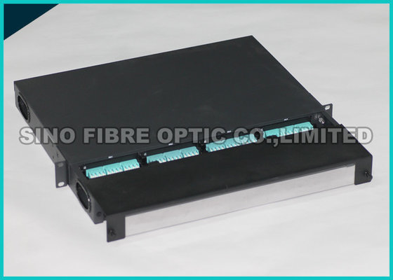 Single Mode OS2 Fiber Optic Assembly 144 Cores 19'' 1U Fiber Patch Panel