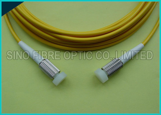 2.0mm Duplex Zip Cord D4 Connector SM Yellow Fiber Optic Patch Cable